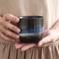 China 200ml Ceramic Japanese Teacup Set Vintage Kung Fu Coffee Cup Wholesale 7x7.5cm for sale