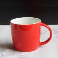 China Custom Logo 16oz Ceramic Coffee Mug Matte Black Modern Ceramic Latte Cup 450ml for sale