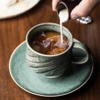 China 160ml Turkish Style Ethiopian Espresso Coffee Cup Set Traditional Art Ceramic Tea Cups and Saucer Sets for sale