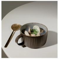 China Japanese Retro Ceramic Coffee Cup Set 80ml 300ml Vintage Clay Tea Mug Espresso Cups for sale
