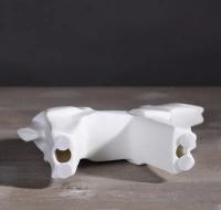China Modern Ceramic Horse Ornament 25.3cm Home Decor Porcelain Figurine for Living Room TV Cabinet for sale