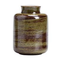 China Vintage Ceramic Tea Storage Can 450ml 950ml 2200ml Moisture Proof Large Capacity Sealed Tank for sale
