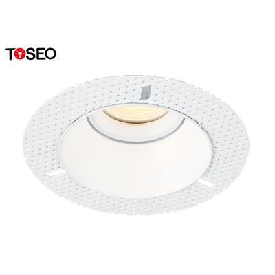 China Trimless Anti Glare LED Downlight 7W GU10 220-240V Die Cast Aluminum 125mm for sale