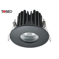 China 11W LED COB Fire Rated Ceiling Spotlight 5000K 6000K 220V 68mm Cutout for sale