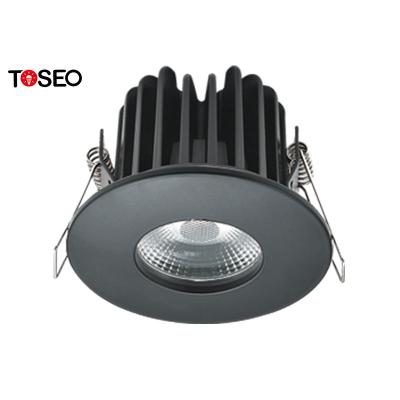 China 11W LED COB Fire Rated Ceiling Spotlight 5000K 6000K 220V 68mm Cutout for sale