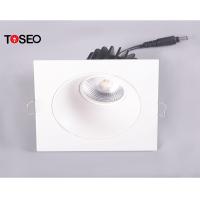 China TOSEO 10W COB LED Recessed Downlight Anti Glare WiFi Dimmable 100mm Cutout 220V-240V for sale