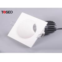 China TOSEO 10W COB LED Recessed Downlight Anti Glare WiFi Dimmable 100mm Cutout 220V-240V for sale