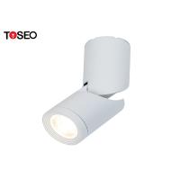 China Surface Mounted Adjustable 90 Downlight GU10 10W LED Ceiling Spotlight Black White for sale