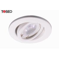 China 6W Adjustable Recessed LED Downlight 105mm Die Cast Aluminum GU5.3 GU10 220V for sale