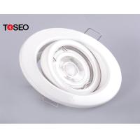 China 6W Adjustable Recessed LED Downlight 105mm Die Cast Aluminum GU5.3 GU10 220V for sale