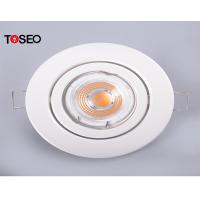 China 6W Adjustable Recessed LED Downlight 105mm Die Cast Aluminum GU5.3 GU10 220V for sale