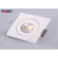 China 90mm Square Recessed Downlights Fixted Gu10 Downlight Fixture for sale