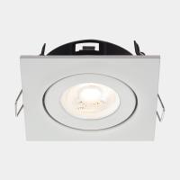 China 90mm Square Recessed Downlights Fixted Gu10 Downlight Fixture for sale