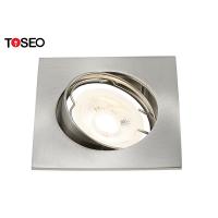 China Fixed Die Casting Aluminum Downlight , Square LED Recessed Downlight Fixtures for sale