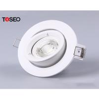 China 100mm Die Cast Aluminum Adjustable Recessed Downlight GU10 12V AC220-240V RoHS for sale