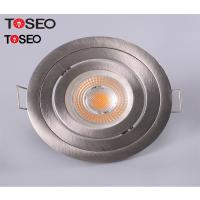 China 7W Round Recessed Downlight AC 220-240V Die-Cast Aluminum 88mm GU10 for sale