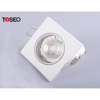 China 68mm Square Adjustable Downlight , AC 220-240V Recessed LED Ceiling Lights for sale