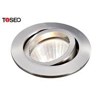 China 83mm Recessed LED Downlight Adjustable Die Cast Aluminum GU10 220V 2 Years Warranty for sale