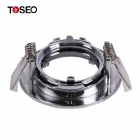 China Recessed GU10 Downlight 68mm Cutout Die Cast Aluminum Adjustable 220V 240V for sale