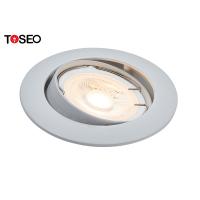 China 6W Recessed Downlight 90mm Cut Out Die Cast Aluminum GU10 220V for sale