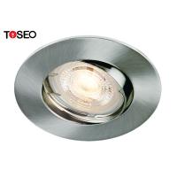 China 6W Recessed Downlight 90mm Cut Out Die Cast Aluminum GU10 220V for sale