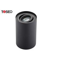 China Adjustable Surface Mounted Downlight Cylinder 6watt 7watt Black Ceiling Spotlights for sale