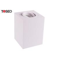 China 6W Surface Mount Adjustable Downlight GU10 Black 90x90mm Pure Aluminium for sale