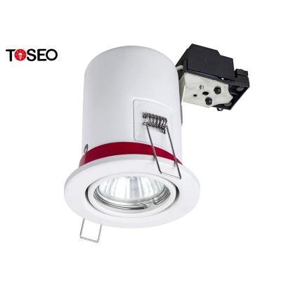 China Die Casting Aluminium Fire Rated Downlights Adjustable IP65 Waterproof  For Bathroom for sale