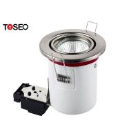 China Die Casting Aluminium Fire Rated Downlights Adjustable IP65 Waterproof  For Bathroom for sale