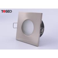 China Square Waterproof Gu10 Recessed Ceiling Downlight 83x83mm Size for sale