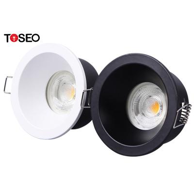 China IP65 Black / White Bathroom Ceiling Spotlights AC 220 - 240V RoHS Approved for sale