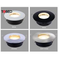 China IP Rated Bathroom Waterproof Downlight Ip65 White / Black / Chrome for sale
