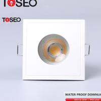 China IP65 Waterproof Square LED Downlight 12V 220-240V 50000Hrs 2 Year Warranty for sale