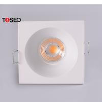 China 85mm Square Recessed LED Downlight 220V Anti Glare Die Cast Aluminum GU10 GU5.3 for sale