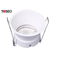 China White Anti Glare Cob Recessed Downlight , Mr16 Bathroom Downlights for sale