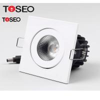 China Recessed Bathroom Smart Home Downlights Square Wifi Dimmable LED Downlights for sale