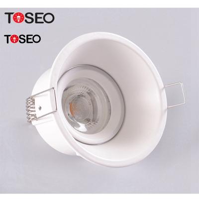 China 85mm Cut Out Anti Glare LED Downlight Black Die Cast Aluminum 12V GU5.3 for sale