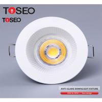 China 85mm Anti Glare LED Downlight Deep Cup Recessed Spotlight 12V 220V GU10 GU5.3 for sale