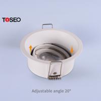 China IP Rated GU10 Anti Glare Downlight Round Adjustable 85mm Die Cast Aluminum 220-240V for sale