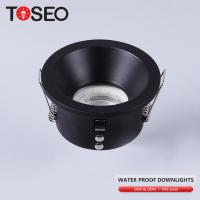 China IP65 Black / White Bathroom Ceiling Spotlights AC 220 - 240V RoHS Approved for sale