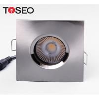 China Fire Rated LED Recessed Downlight 11W Square Anti Glare 220V Commercial for sale