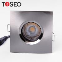 China IP65 Fire Rated Smart Home Downlights Square Anti Glare 10W 11W 220V LED for sale