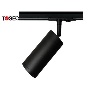 China Pure Aluminum LED Ceiling Track Light Fixtures GU10 220-240V 50000H Life Span for sale