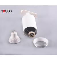 China Pure Aluminum LED Ceiling Track Light Fixtures GU10 220-240V 50000H Life Span for sale