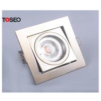 China Red Brass Square Recessed Ceiling Light For Corrido RoHS Certified for sale