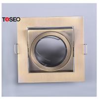China Red Brass Square Recessed Ceiling Light For Corrido RoHS Certified for sale