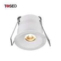 China Black Aluminium 43Mm Mini Downlight 6000k LED Cabinet Light for sale