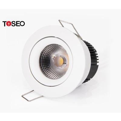 China 11W White Round 90MM Adjustable LED Ceiling Spotlights For Corridor for sale