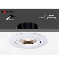 China 11W White Round 90MM Adjustable LED Ceiling Spotlights For Corridor for sale