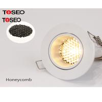 China 88mm Anti Glare Recessed Adjustable LED Downlight Die Cast Aluminum GU10 12V for sale